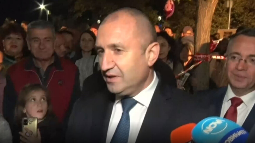 Радев Ще започна консултациите другата седмица Нека се поуталожат емоциите Nova