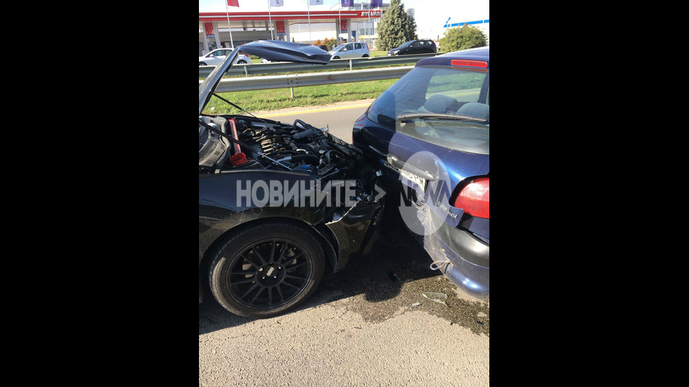 Бременна жена пострада при верижна катастрофа в София Nova Bg